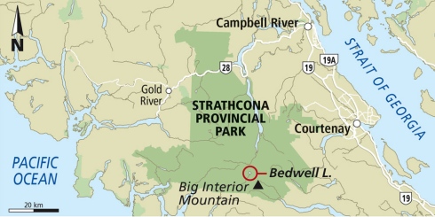 Cream Lake trail, Strathcona Park B.C. – besthike.com