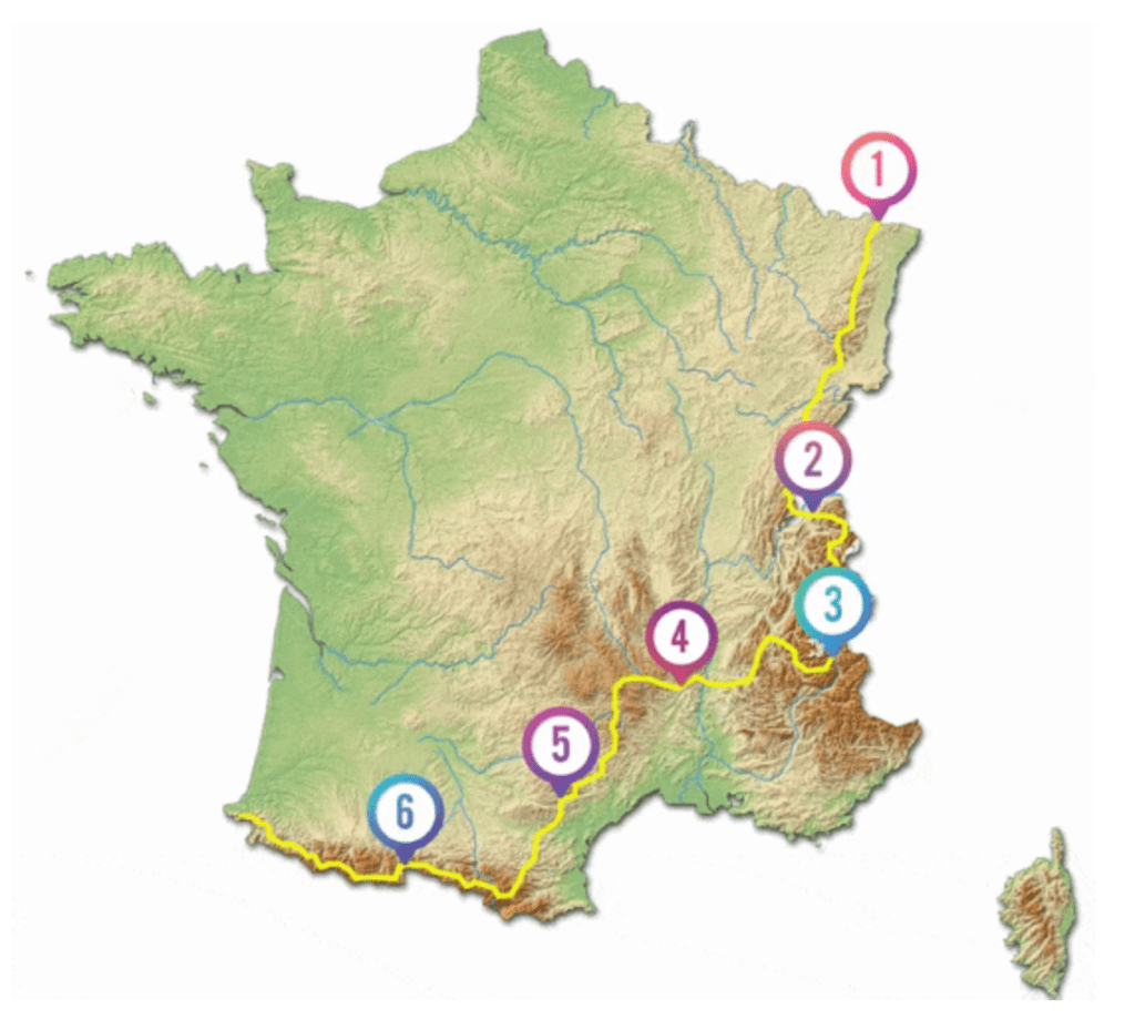 Proposed NEW thru hike in France – besthike.com